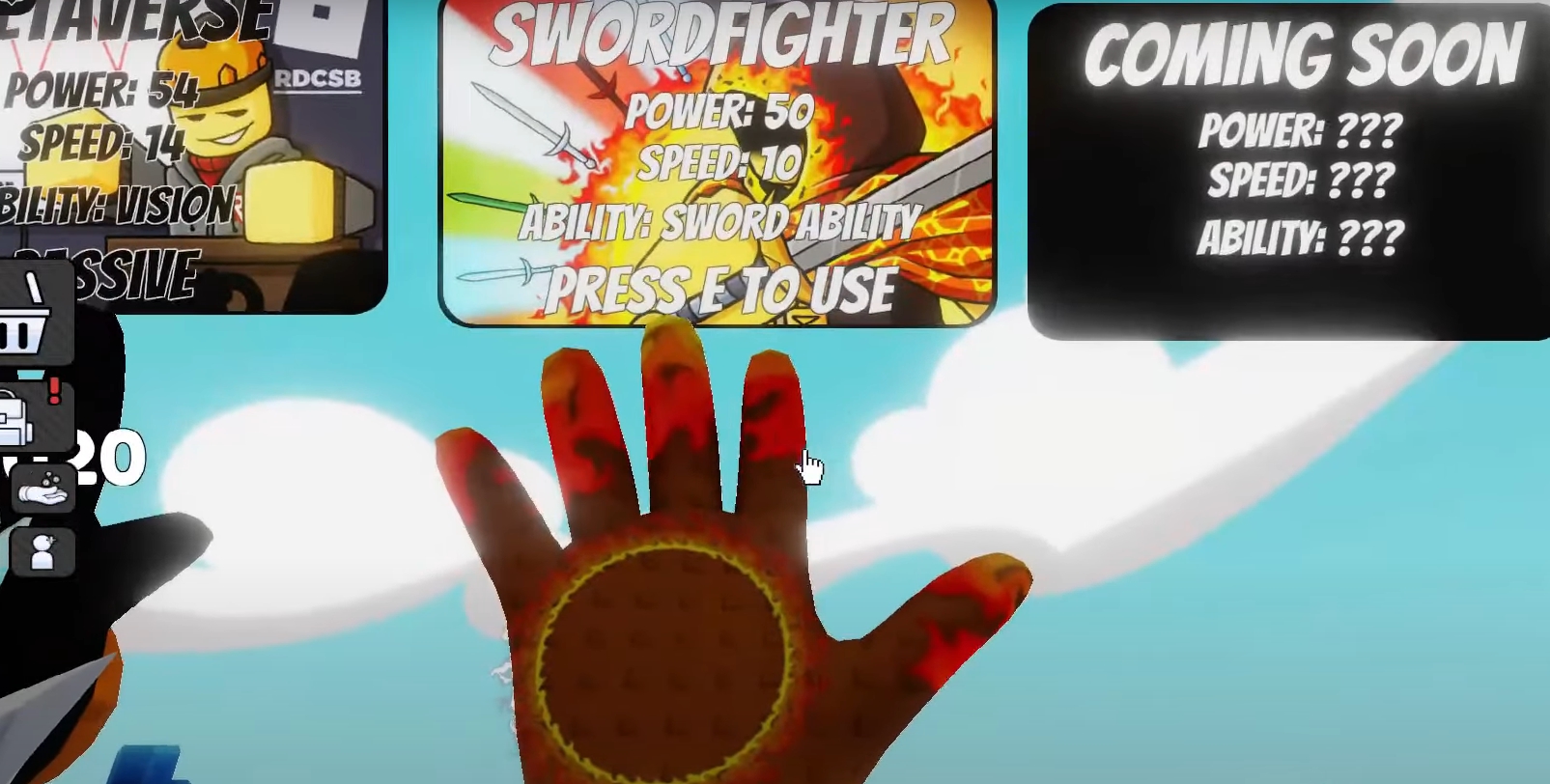 How to Get the Swordfighter Glove & "Sword Fighter of The Heights" Badge Slap Battles Guide ...