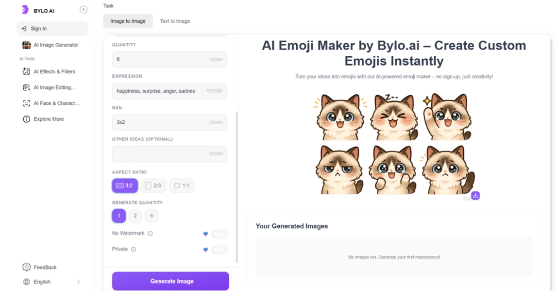 AI Emoji Maker: Three Steps to Turn Photos into Emojis with Bylo.ai ...